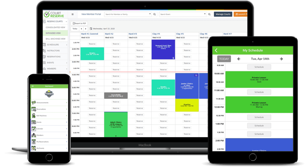 Tennis Club Management & Court Reservation Software - Court Reserve
