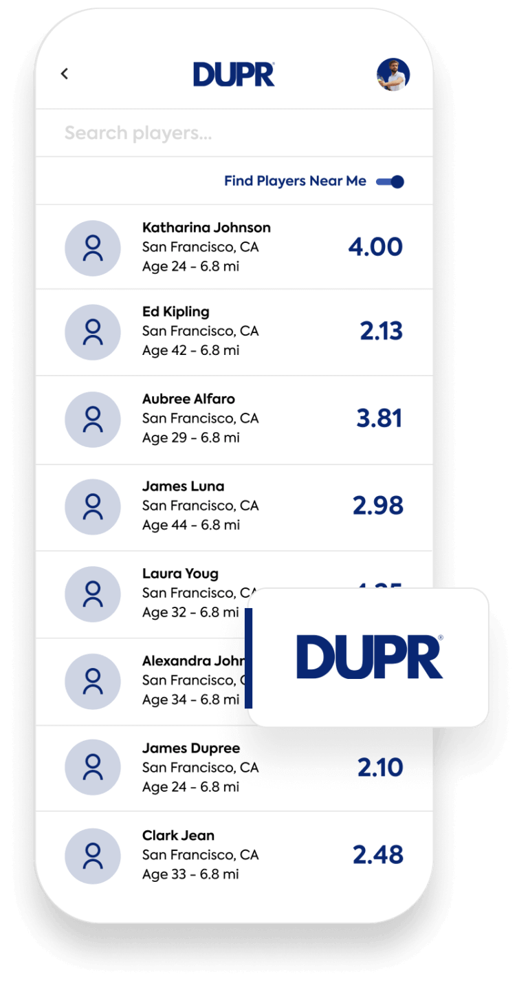 DUPR Pickleball Rating Integration | CourtReserve